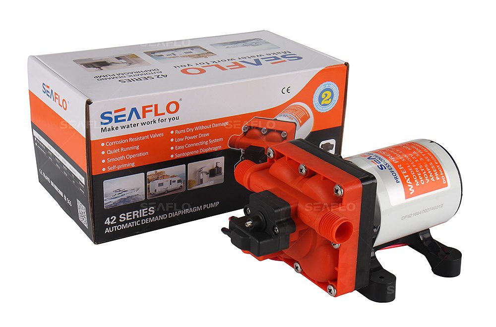 Seaflo Diaphragm Pump 12V 3.0GMP 55PSI