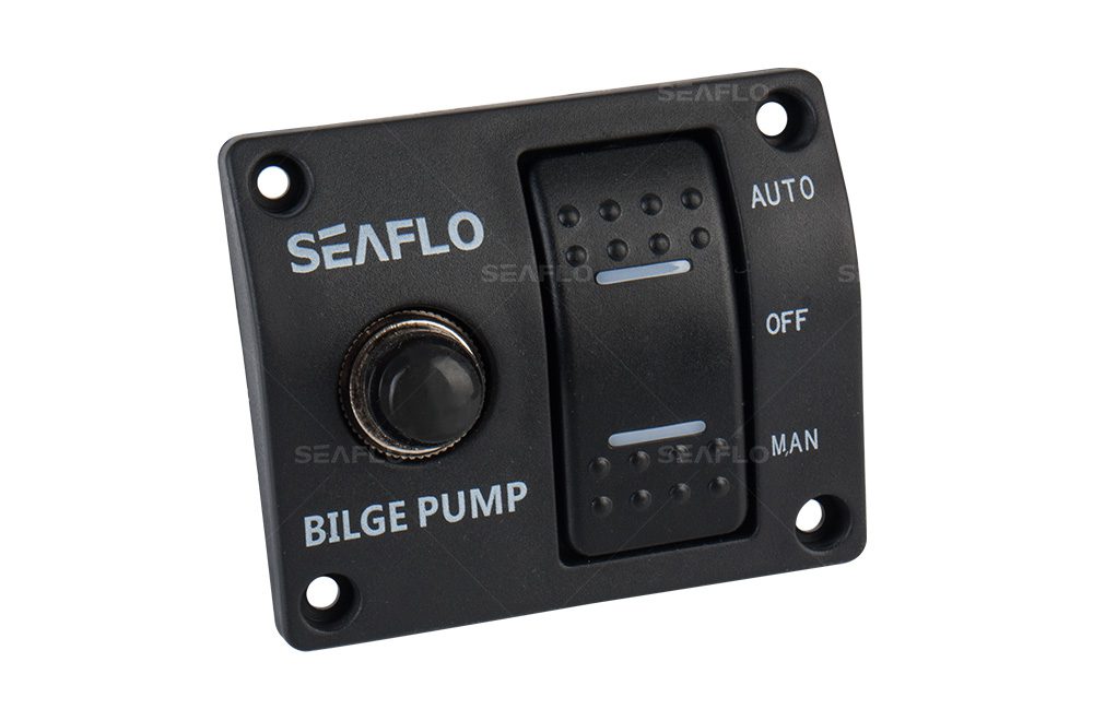 Seaflo 3 Way Switch Panel